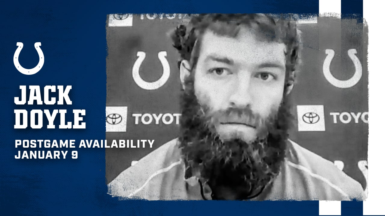 Colts TE Jack Doyle discusses 27-24 Wild Card Round loss to Buffalo Bills