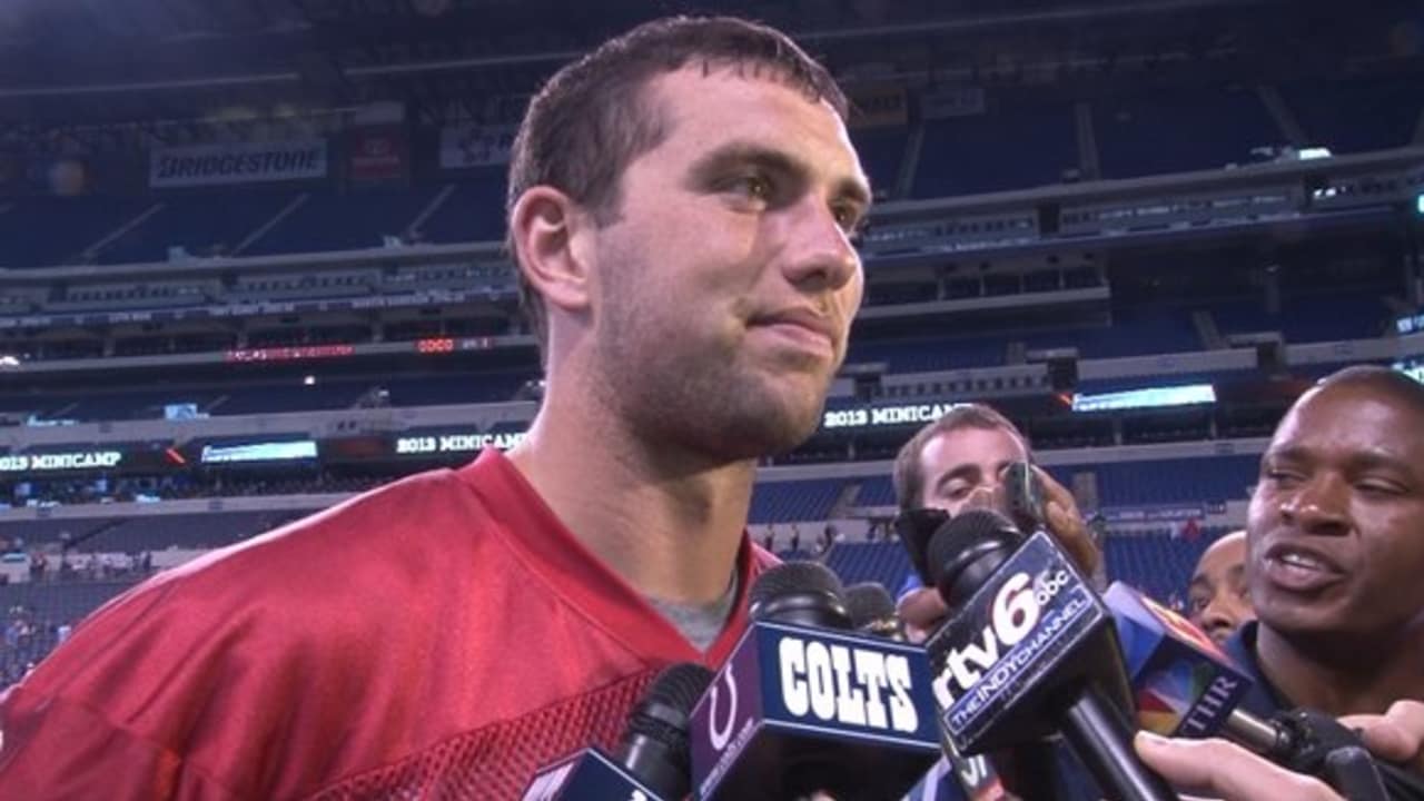 Mini-camp and Fan Open House: Andrew Luck