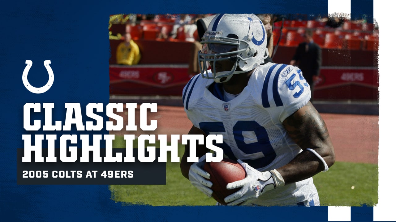 NFL Throwback | Classic Highlights - 2005 Colts at 49ers