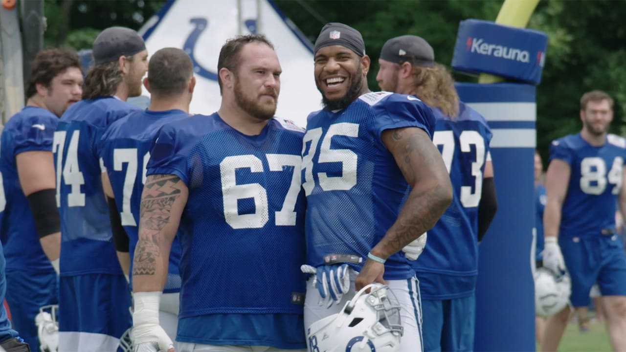 Eric Ebron Wired Up At Colts Training Camp