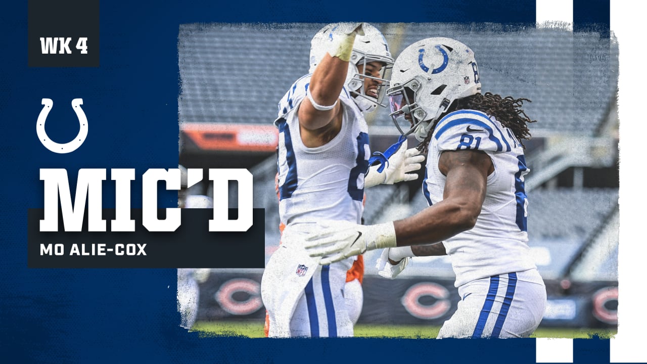 Mic'd: Mo Alie-Cox At Soldier Field