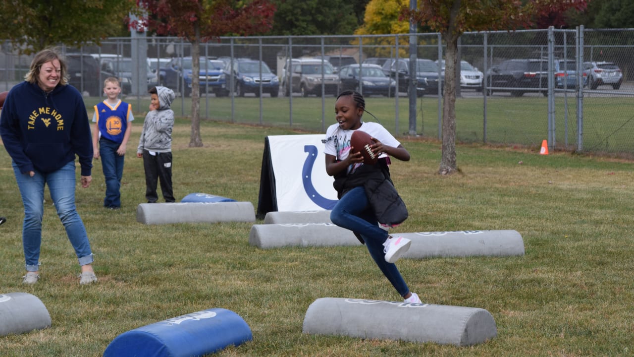 Big Blue Football Camp | Mayflower Mill Elementary
