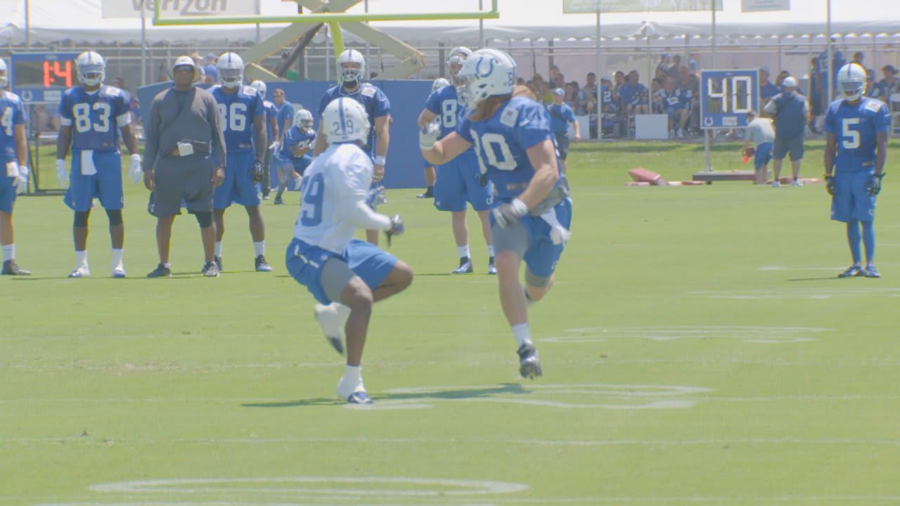 Colts Camp Highlight of the Day: Mike Adams Pick 6