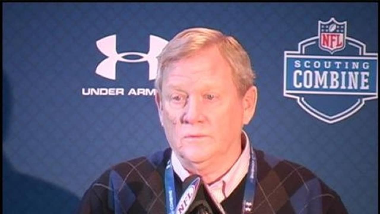 Bill Polian at the Combine