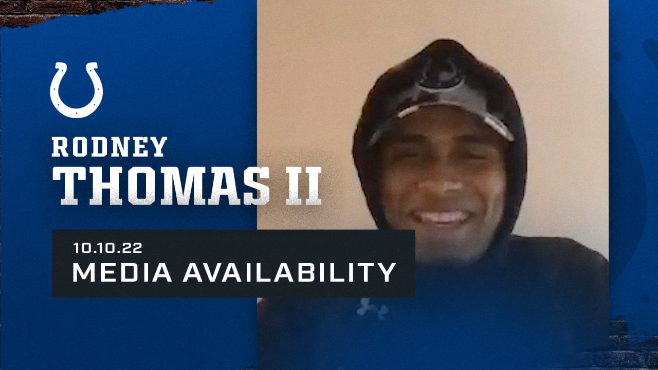 Rodney Thomas II: Colts vs. Jaguars, Week 6