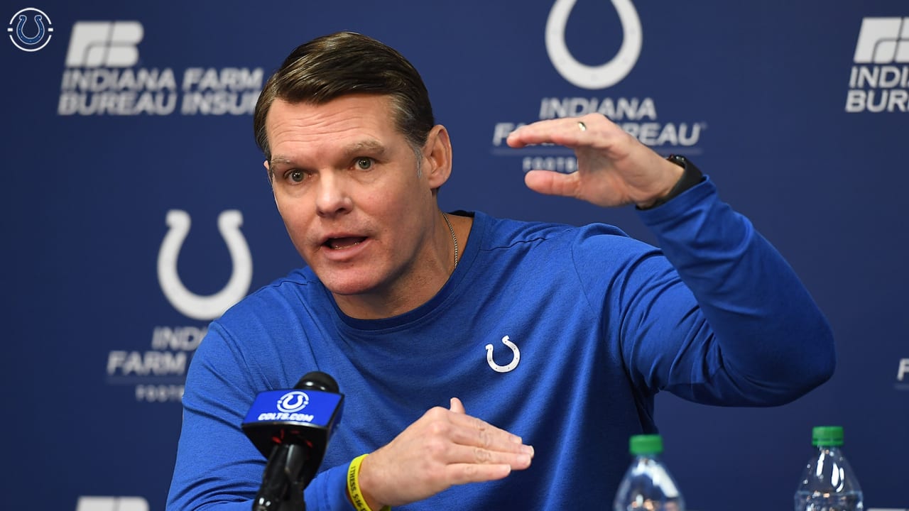 PHOTOS: Pre-Draft Presser With Chris Ballard