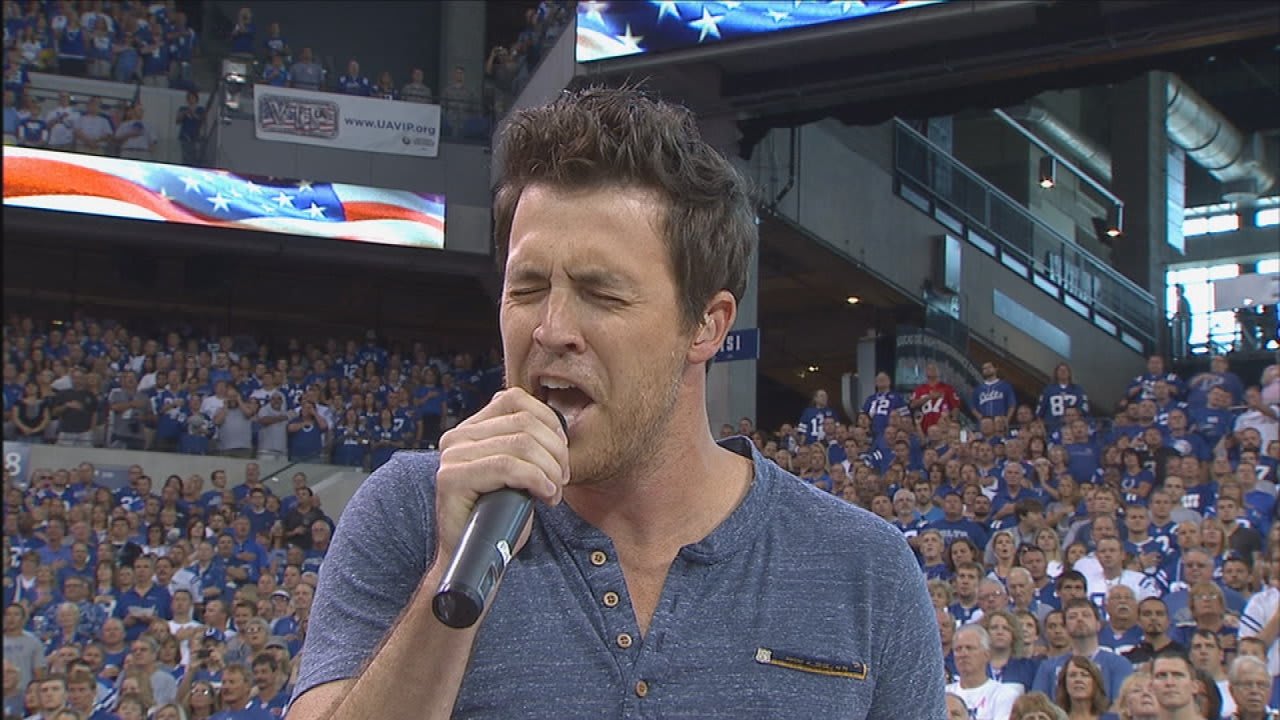 National Anthem: Colts vs. Raiders