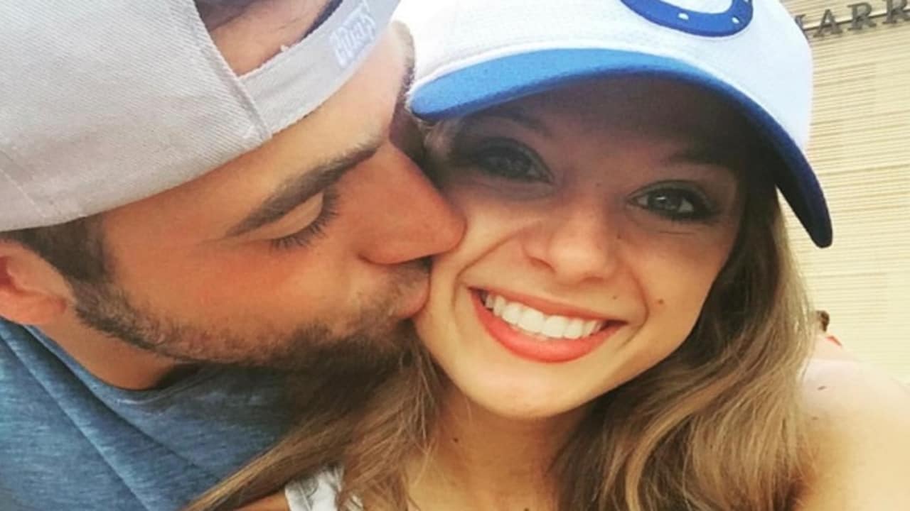 Colts Cheerleader Supports Boyfriend Chasing Dream To Land On NFL Team