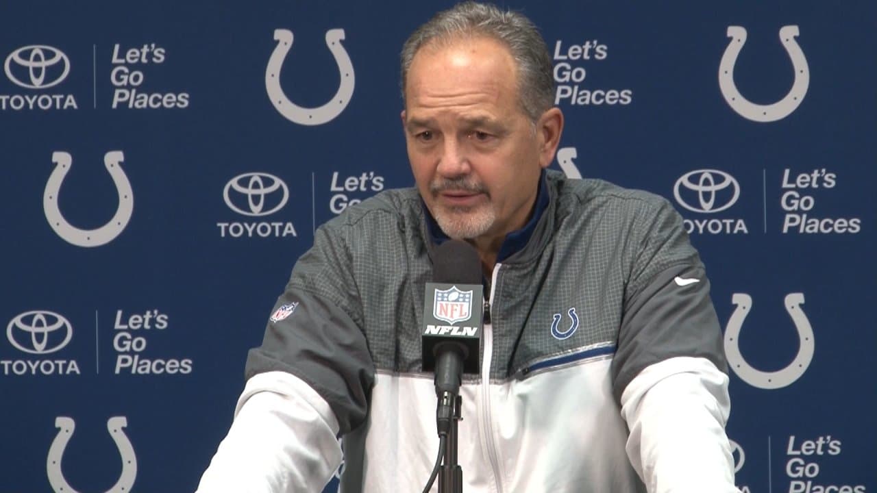 Colts Head Coach Chuck Pagano Presser: Minnesota