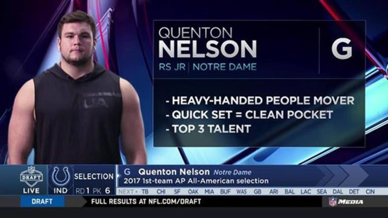 Instant Draft Grade Quenton Nelson: A