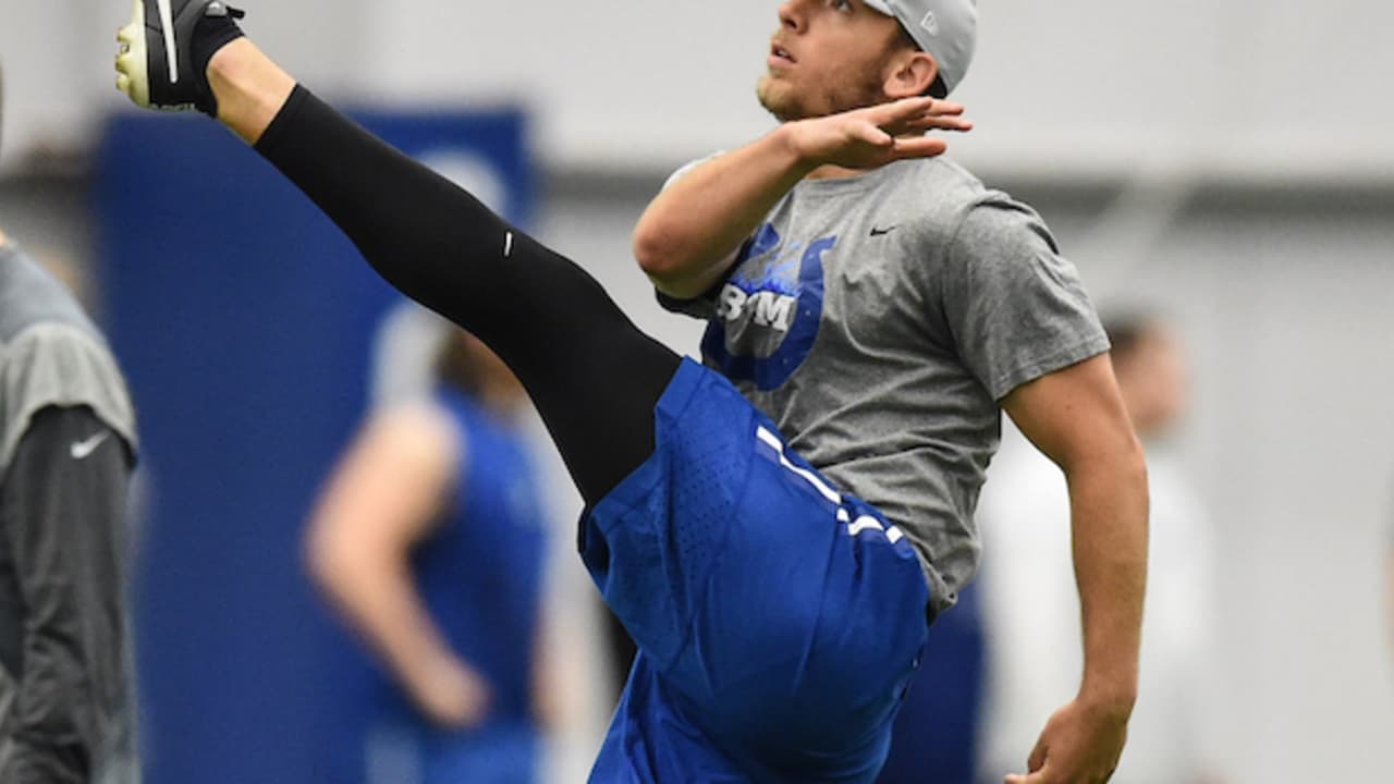 New Punter Jeff Locke Prepares For Dual Kicking Role With Colts