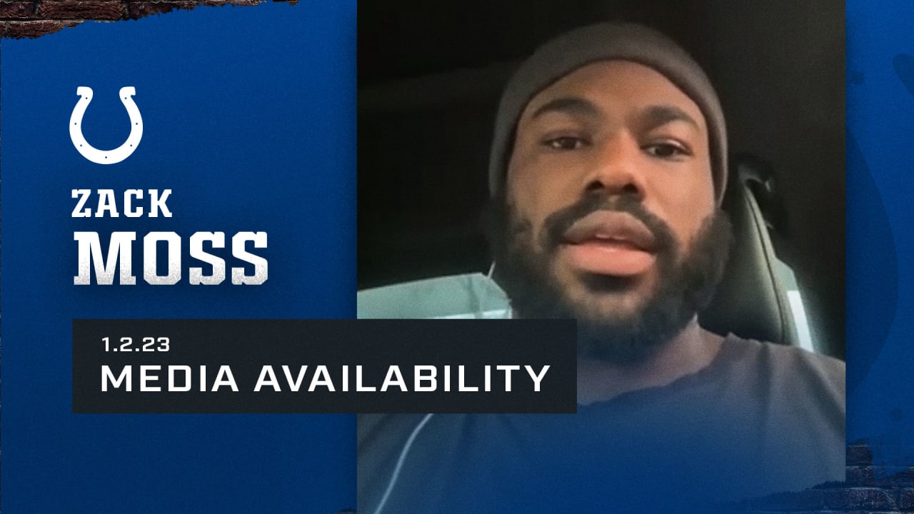 Zack Moss: Media Availability, January 2