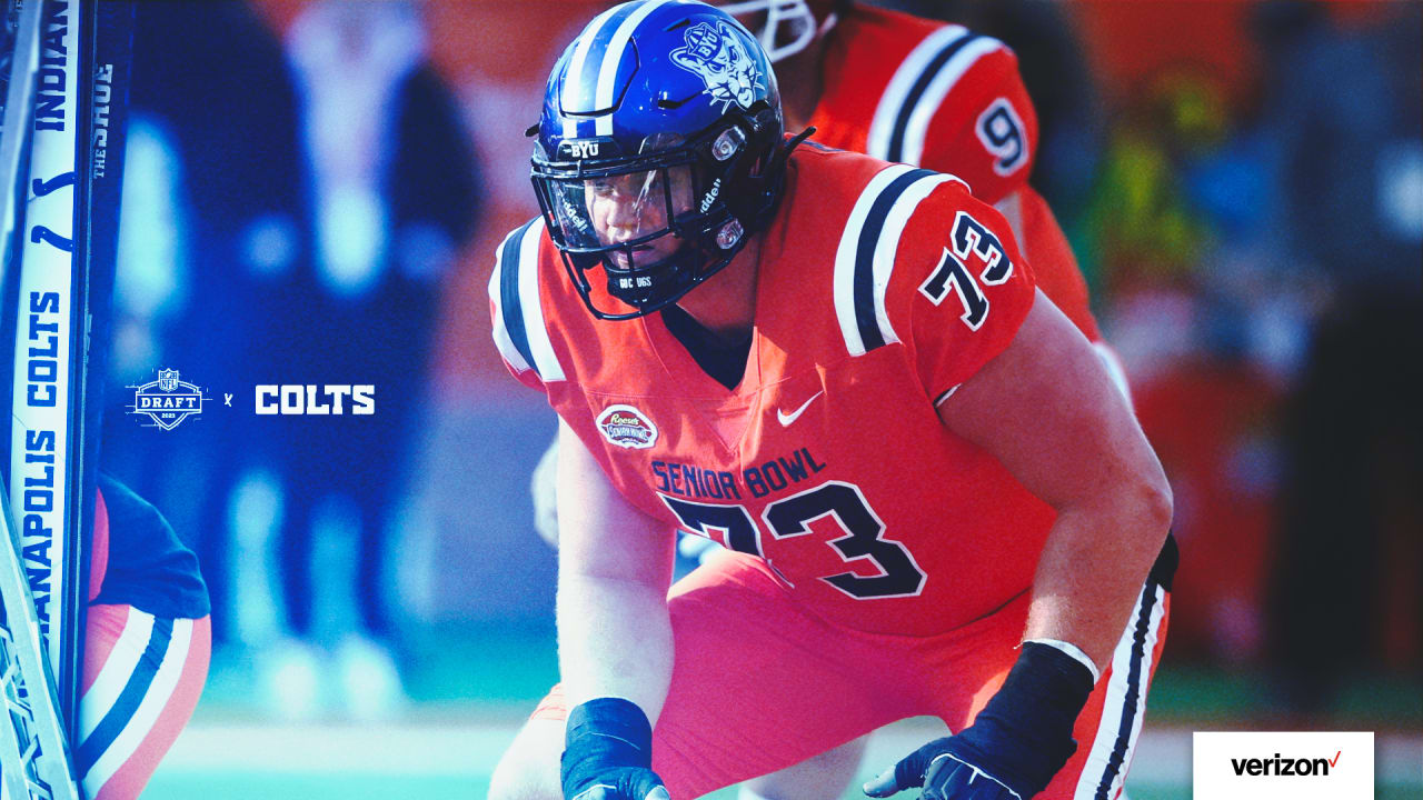 New Colts offensive lineman Blake Freeland has versatility at tackle ...