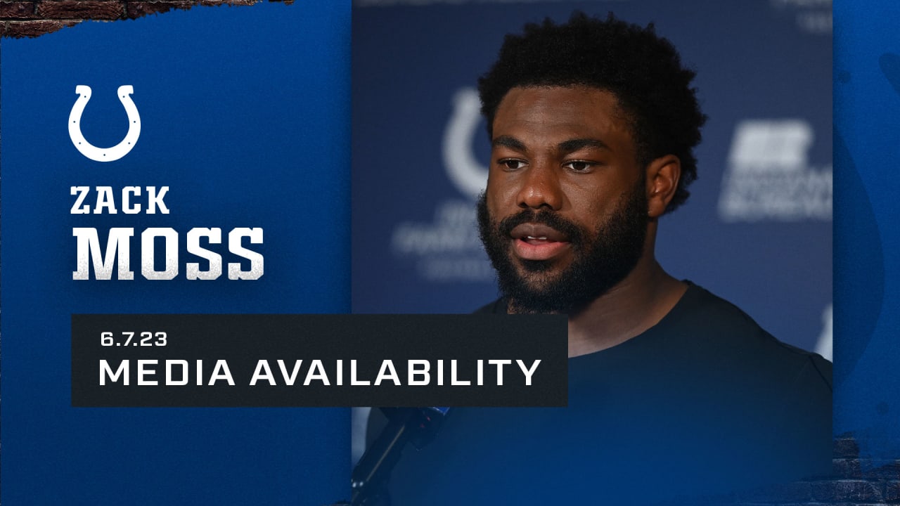 Zack Moss: Media availability, June 7