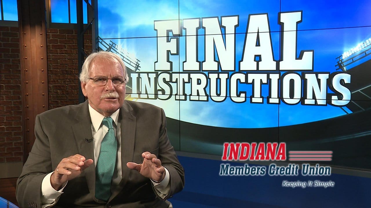 First Down with Rick Venturi - Final Instructions