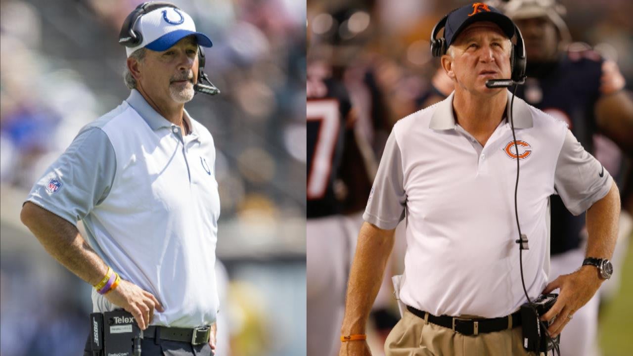 Chuck Pagano Discusses Practice with the Bears