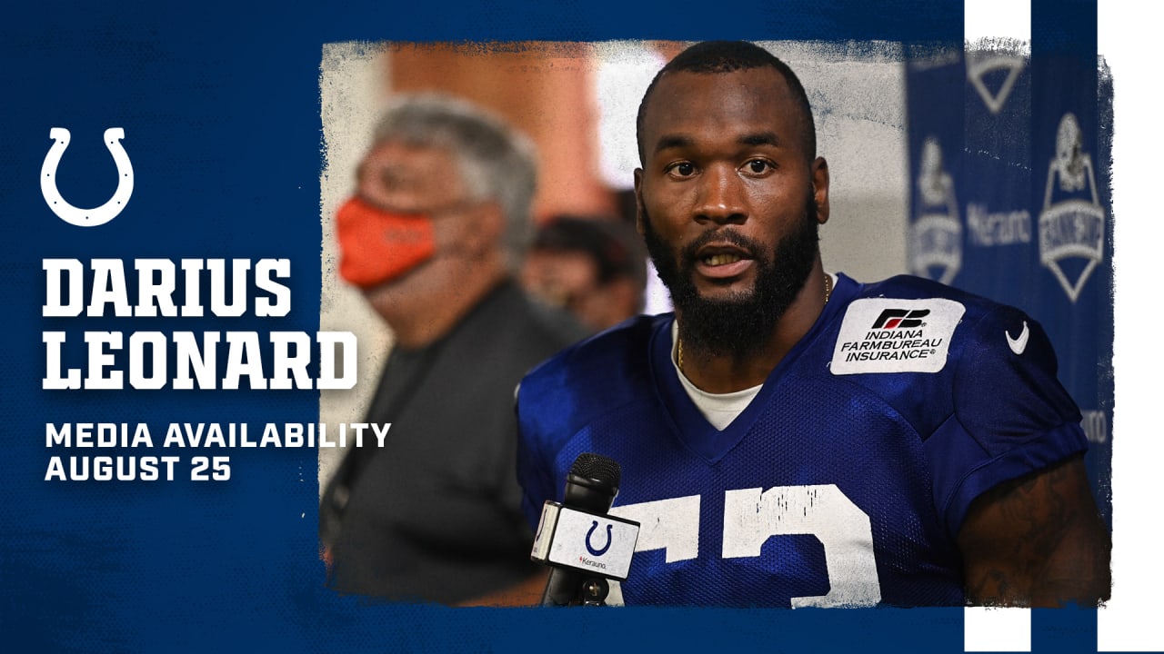 2021 Training Camp: Darius Leonard, August 25