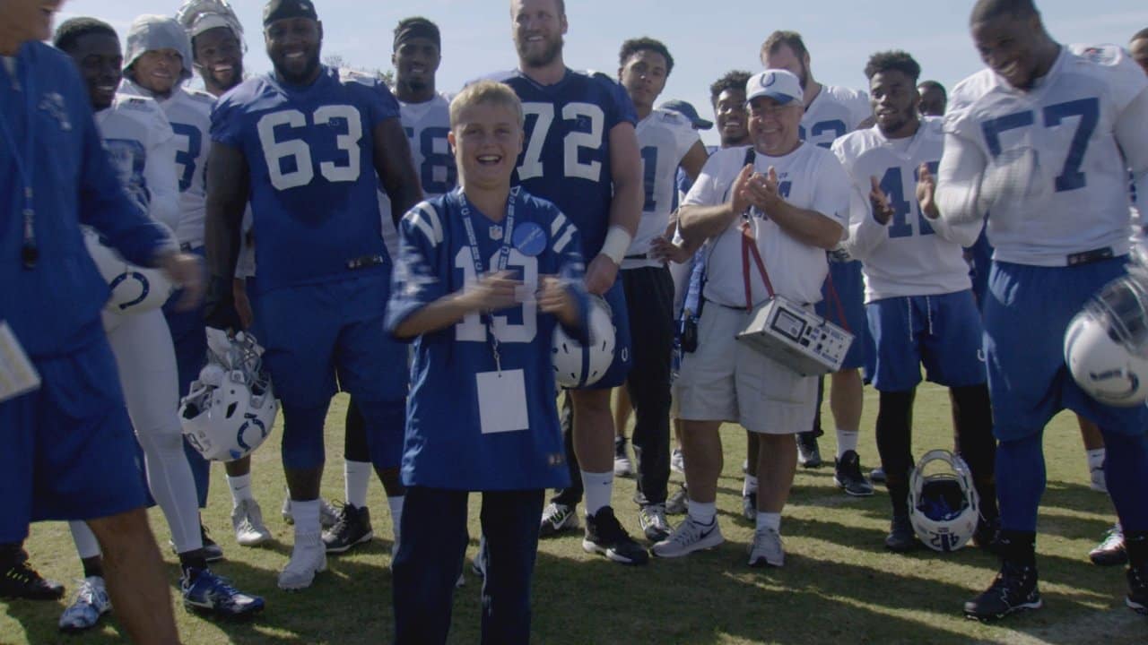 Colts End Friday's Practice In-Style