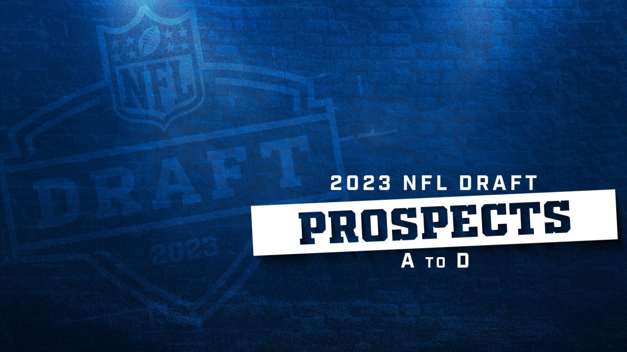 Top 2023 NFL Draft Prospects: A to D