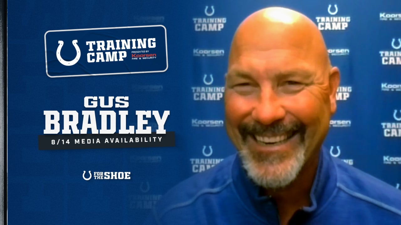 Gus Bradley: Training camp media availability, August 14