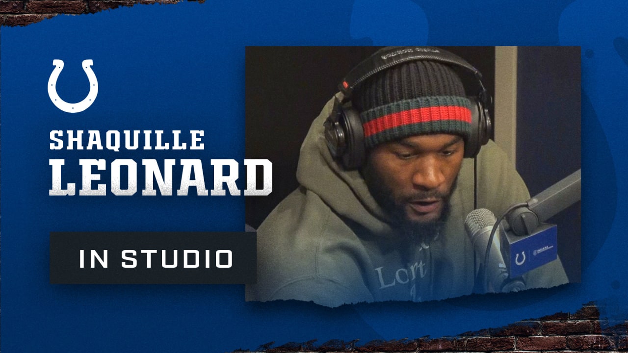 In Studio: Walter Payton NFL Man of the Year, Shaquille Leonard