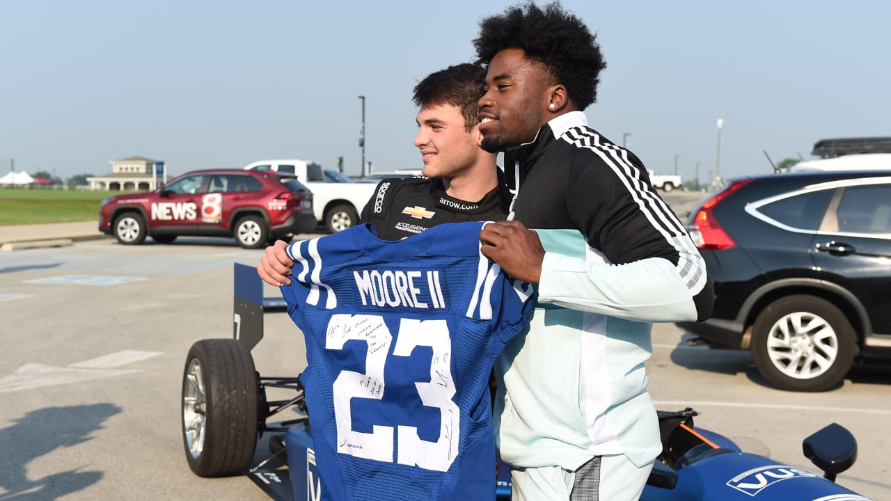 Kenny Moore II Arrives For Training Camp In IndyCar