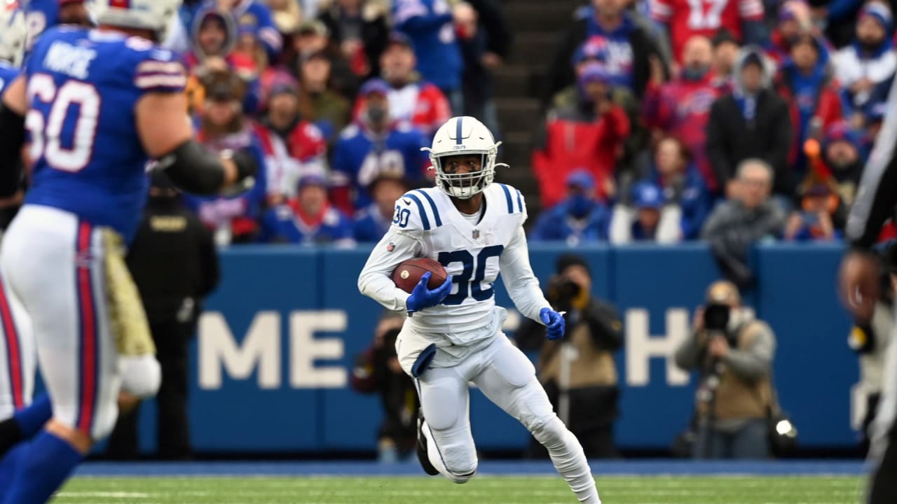 HIGHLIGHT | George Odum Jumps Josh Allen's Pass For 21-Yard Interception
