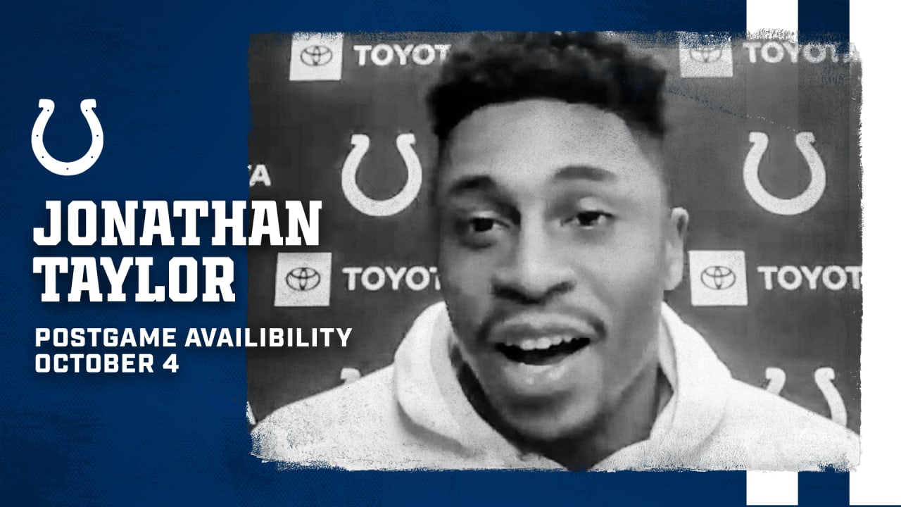 Colts RB Jonathan Taylor on picking up a fourth down conversion against ...