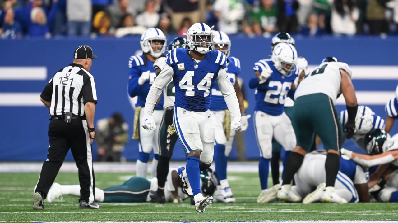 HIGHLIGHT | Zaire Franklin's 'Peanut Punch' forces A.J. Brown into ...