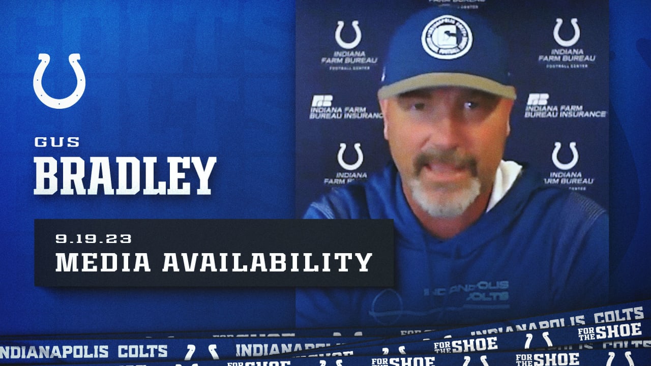 DC Gus Bradley: Colts at Ravens, Week 3