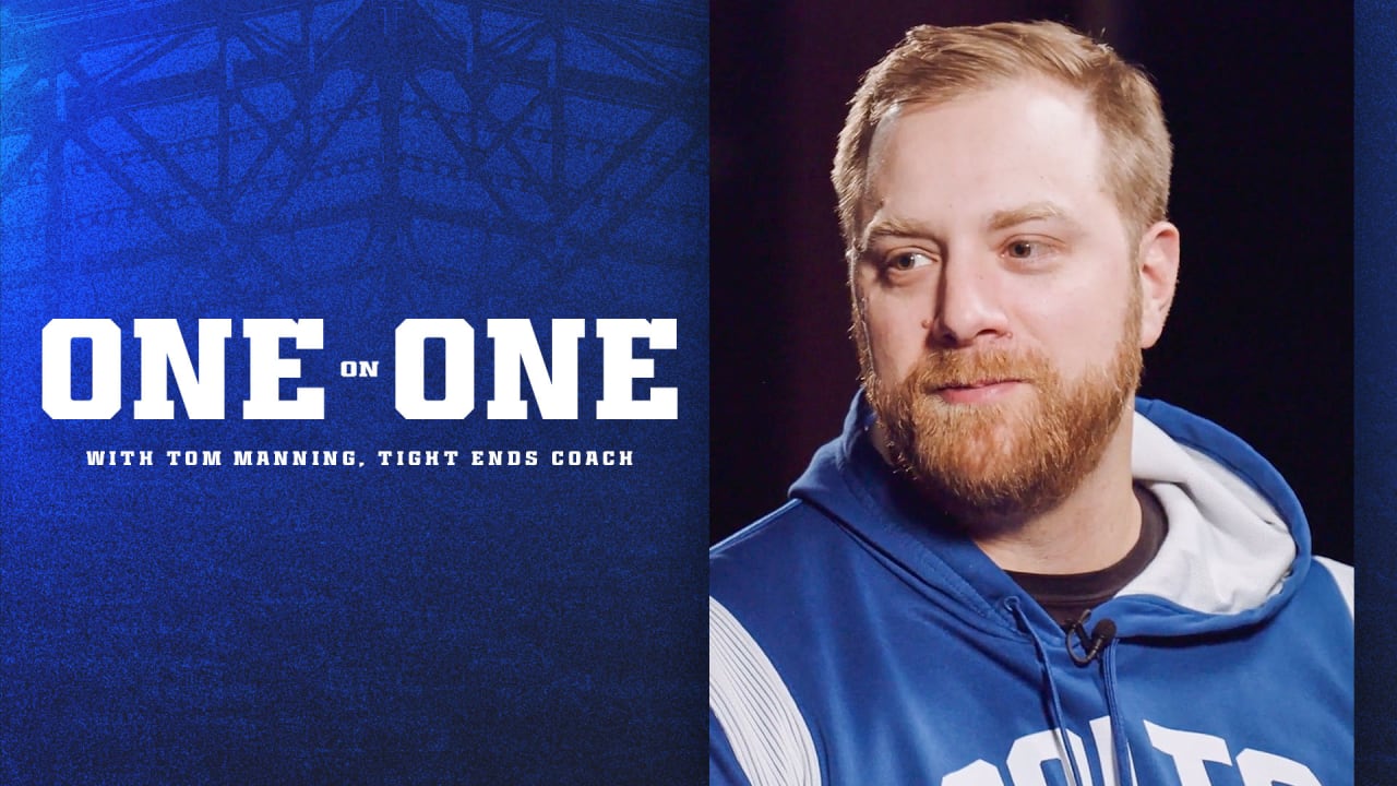 One-on-One with Tom Manning, Colts tight ends coach