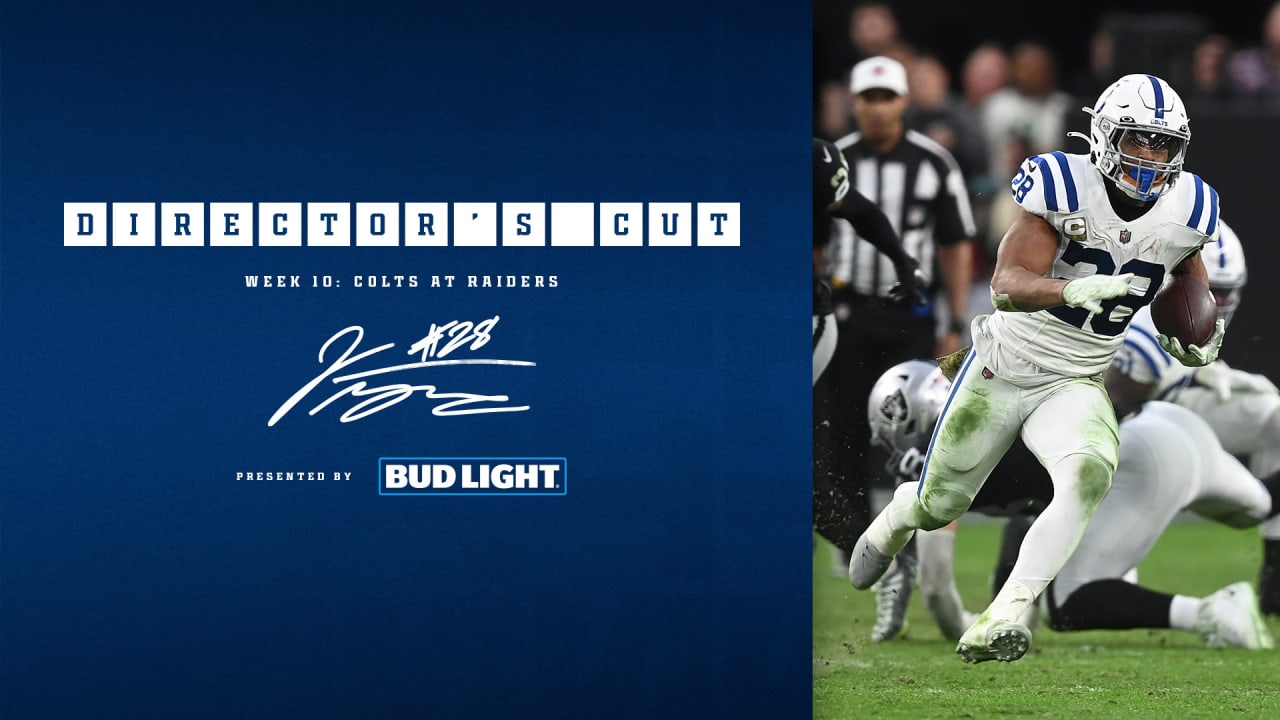 Director's Cut: Jonathan Taylor 66-yard TD Run at Las Vegas Raiders