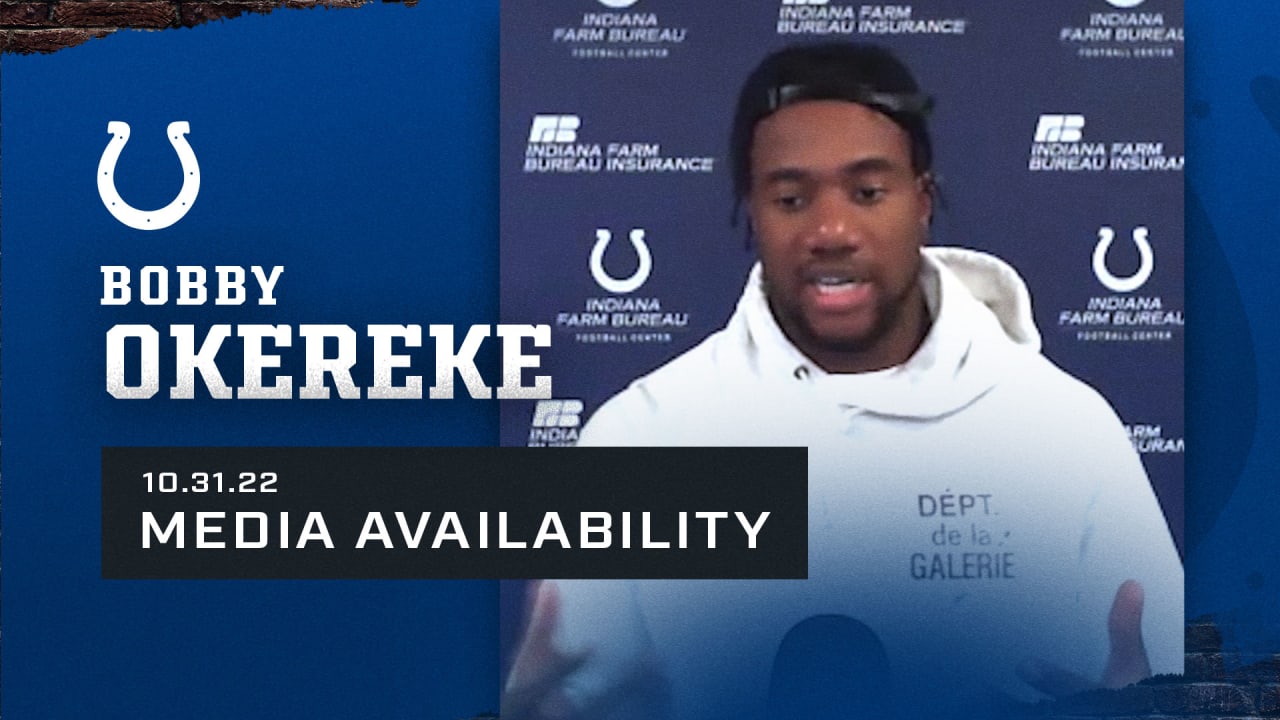 Bobby Okereke: Media Availability, October 31
