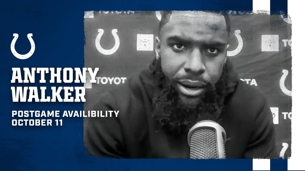 Colts LB Anthony Walker on second half performance against Browns