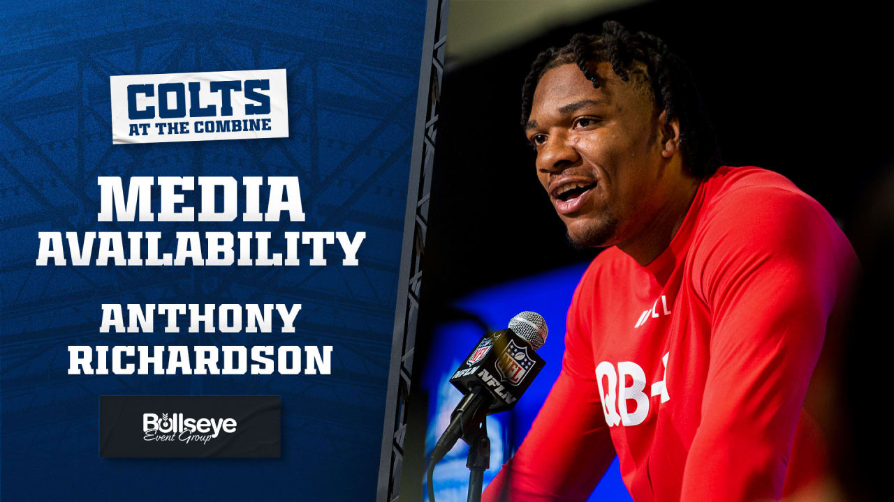 2023 NFL Scouting Combine: Anthony Richardson Media Availability
