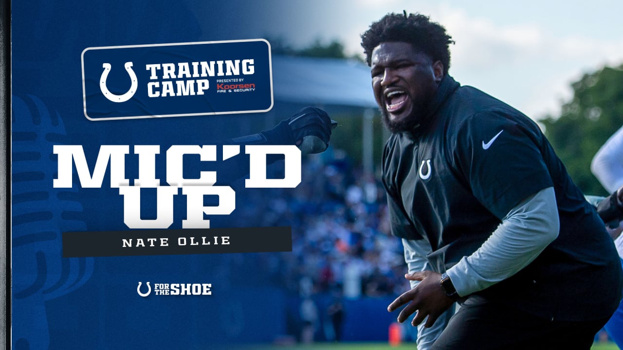 Mic'd Up: Nate Ollie, Training Camp
