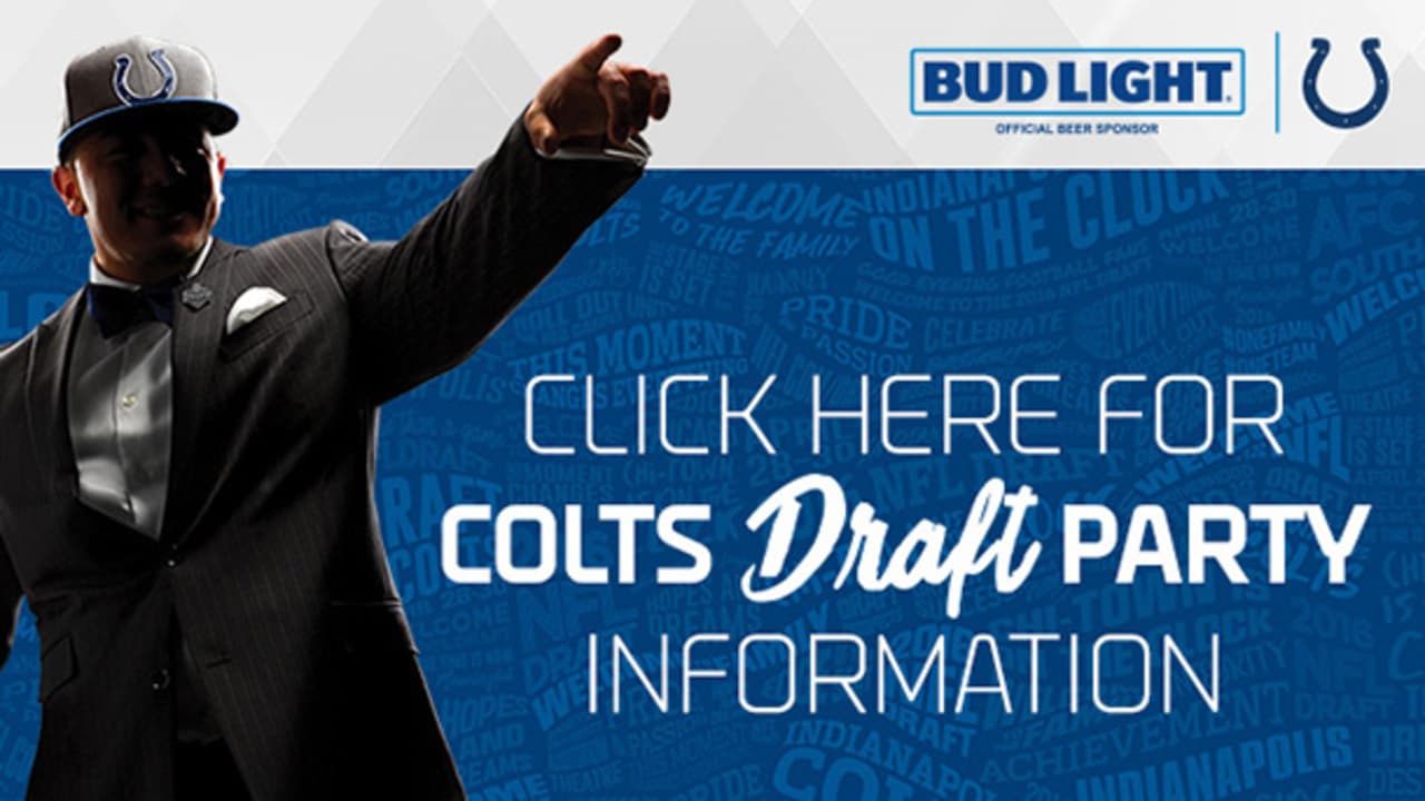 Colts Official Draft Parties