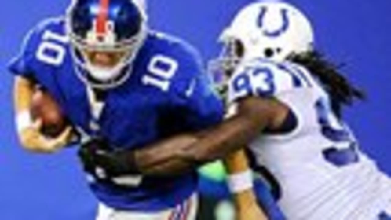 Defensive newcomers make an impact in Colts victory over Giants