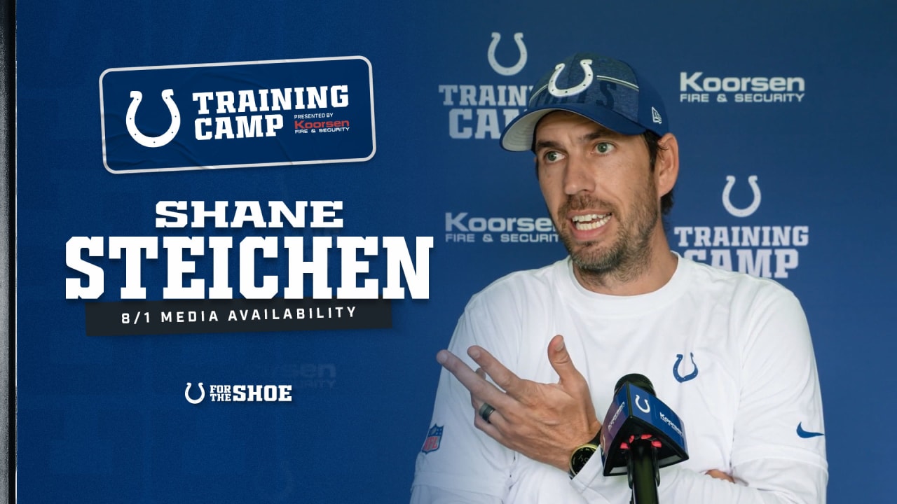 Shane Steichen: Training camp media availability, August 1