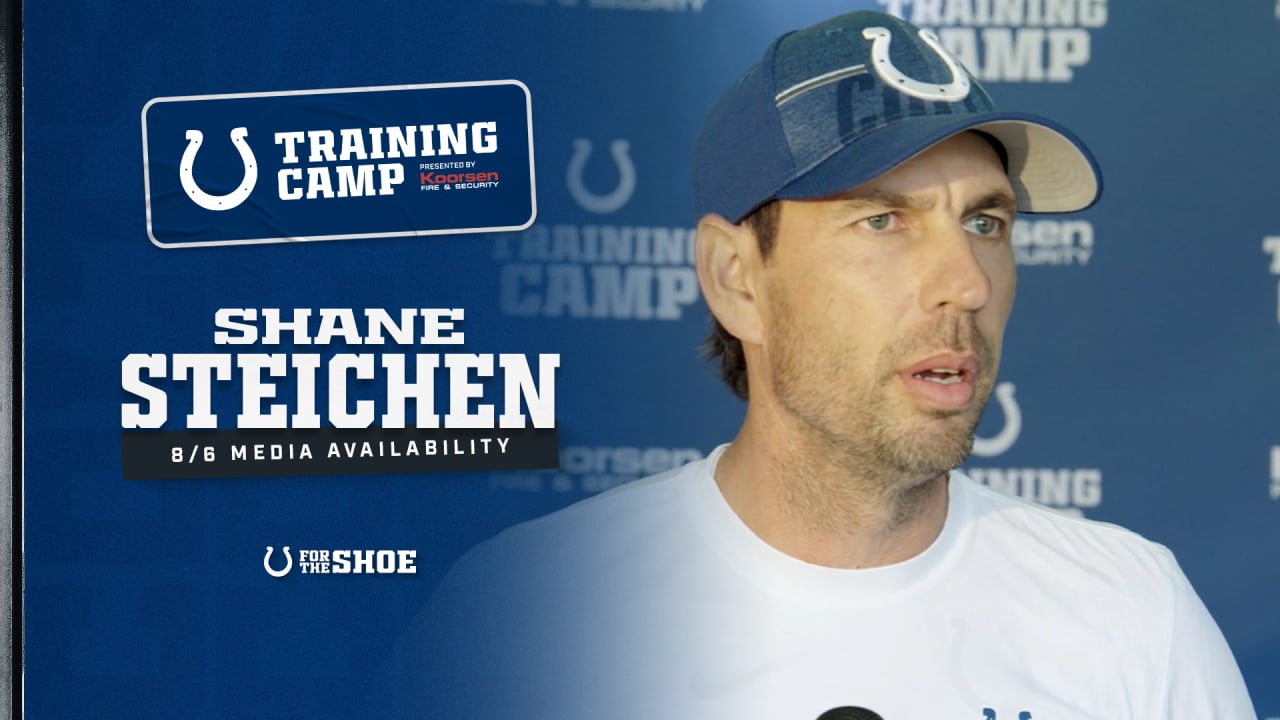 Shane Steichen: Training camp media availability, August 6
