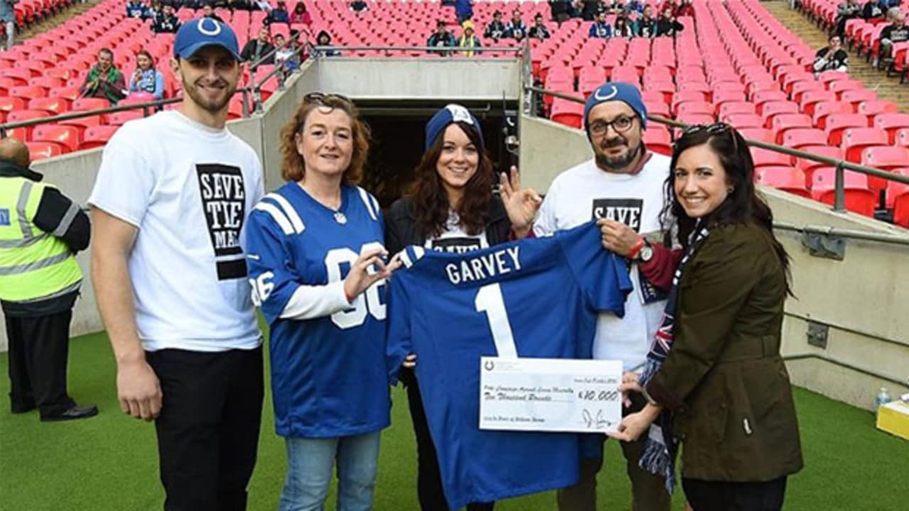 Colts Become Family for Family of Fan in England