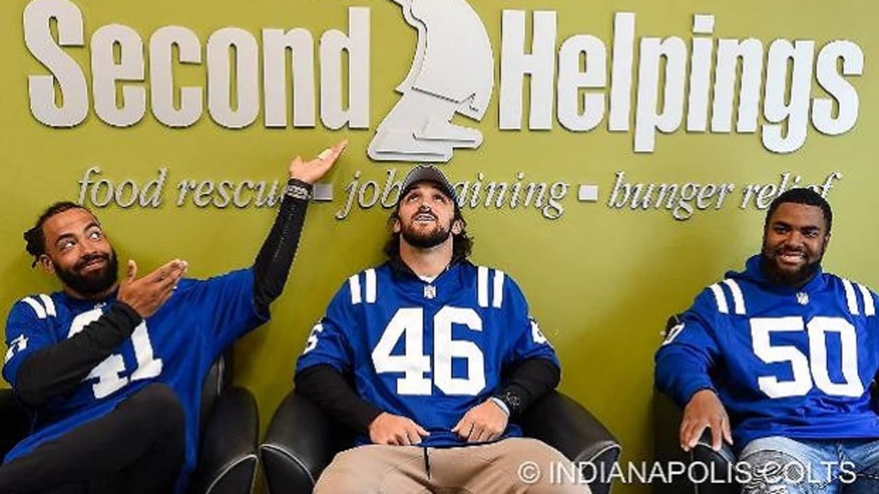 Colts Kick Off First Community Tuesday At Second Helpings