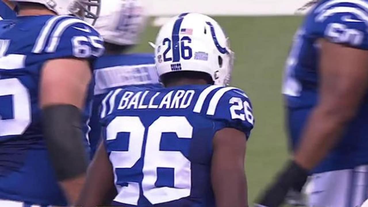 Vick Ballard runs for 12 yards