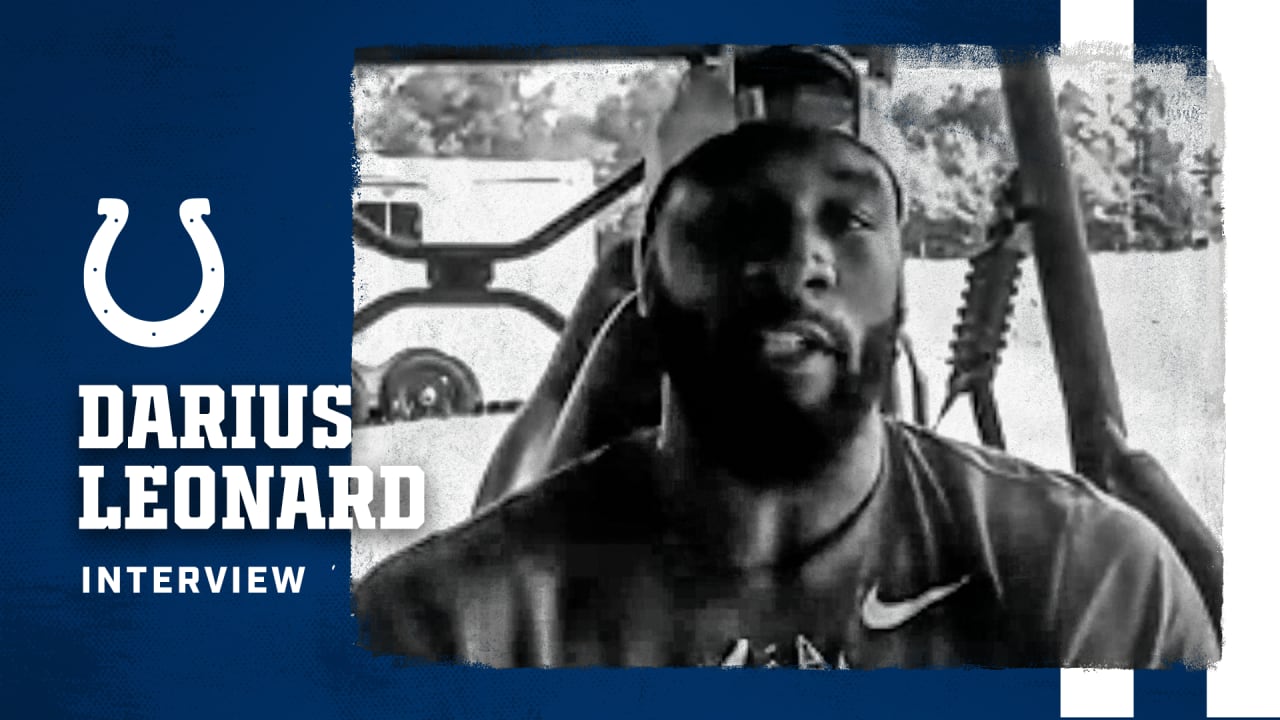 Colts linebacker Darius Leonard describes team's offseason program and ...
