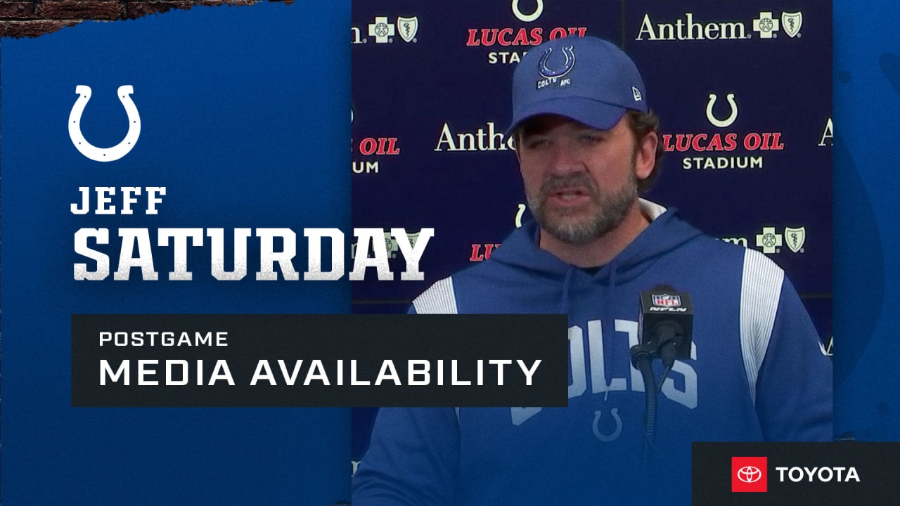 Jeff Saturday: Colts vs. Texans Postgame