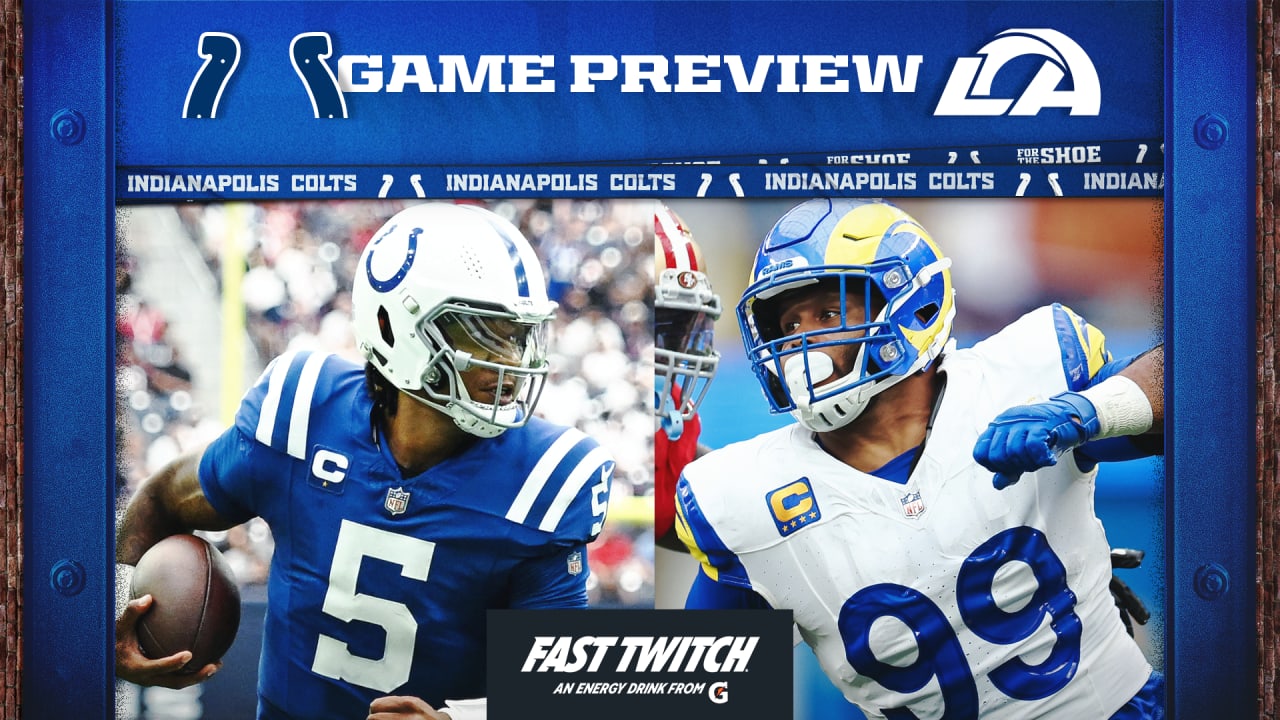 Colts-Rams preview: Anthony Richardson clears concussion protocol, will ...