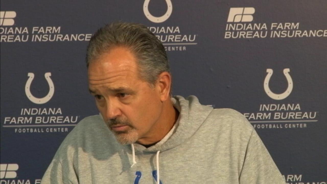 Coach Pagano: "It's next man up"