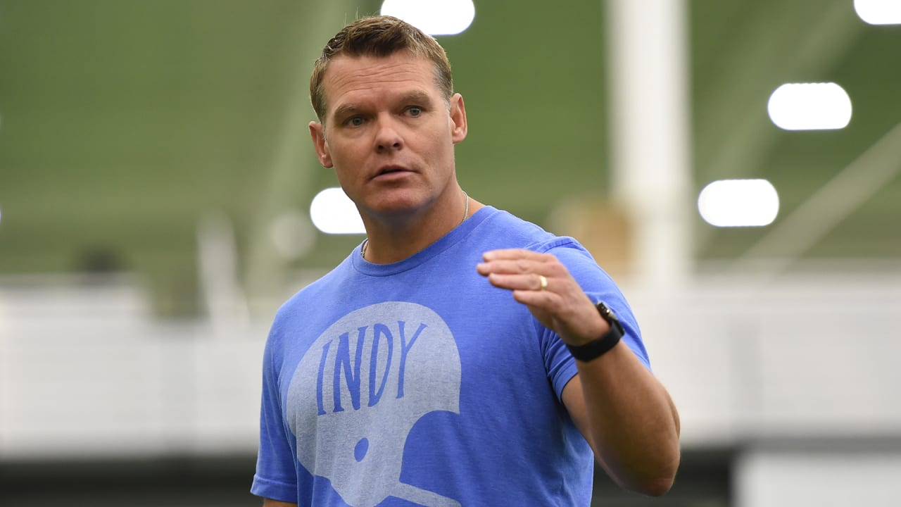 Colts GM Chris Ballard to speak live at training camp today at 11 a.m.