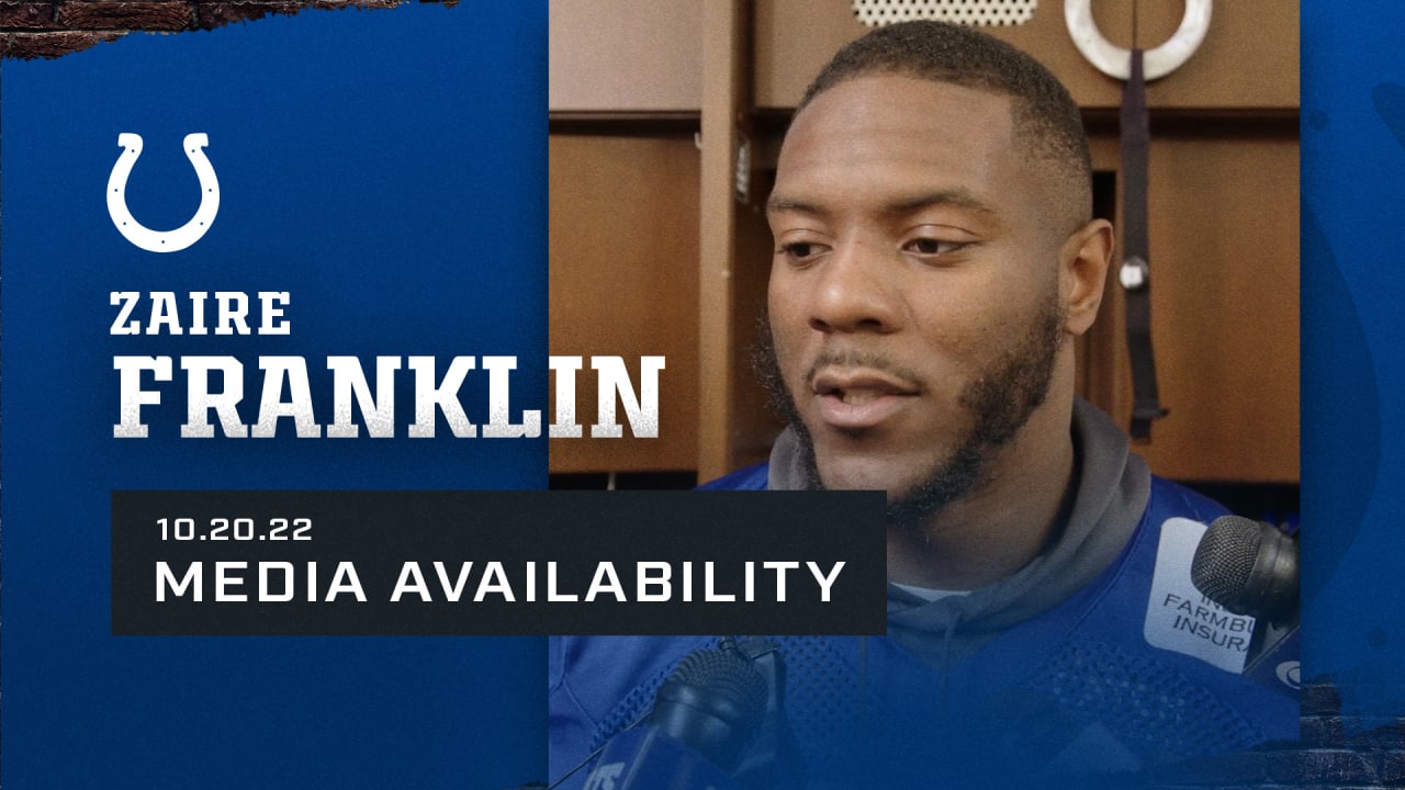 Zaire Franklin: Colts at Titans, Week 7