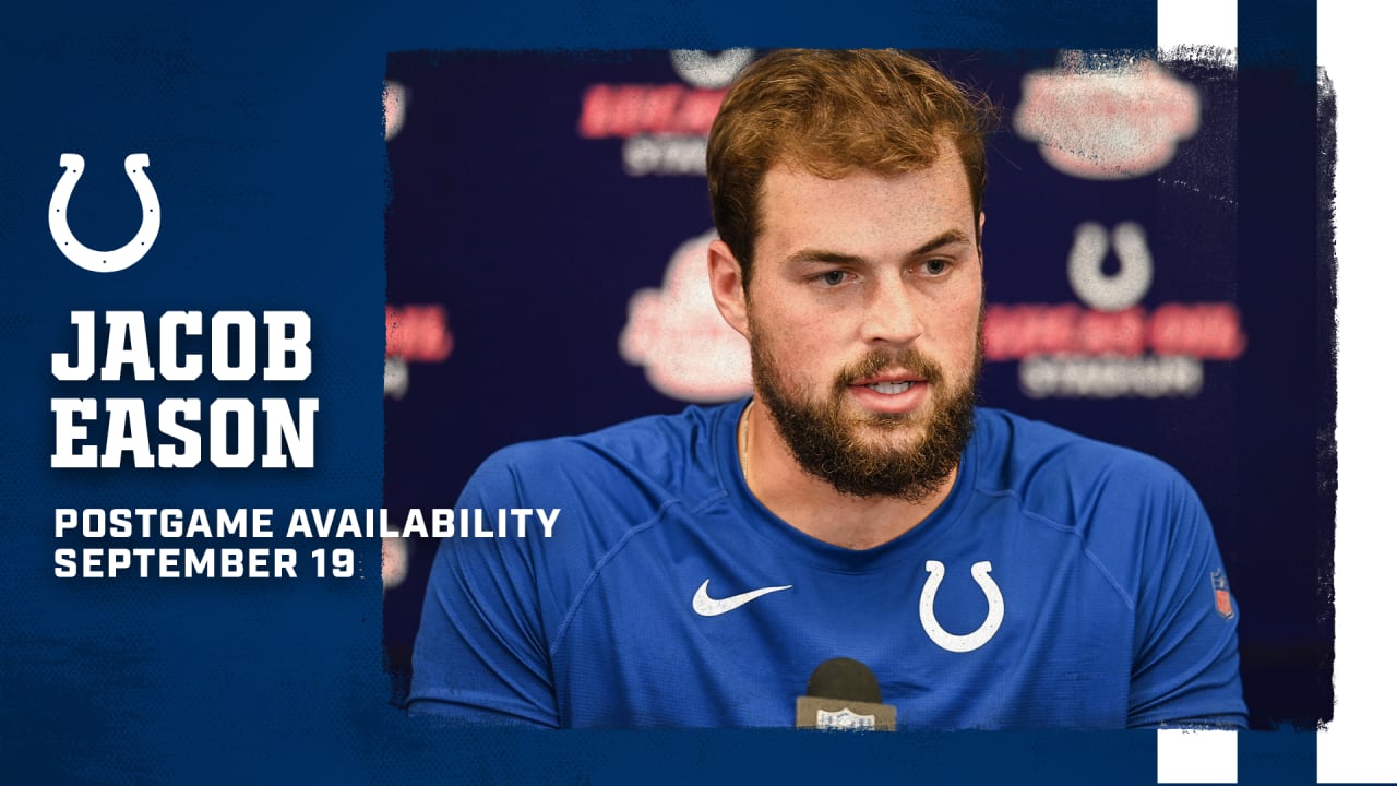 Colts Vs. Rams Postgame: Jacob Eason